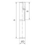 Gate hinges and door hinges