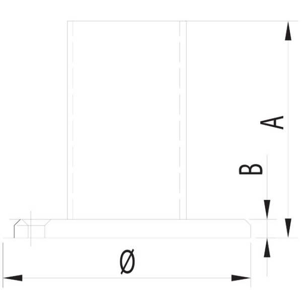 Base with anchorage